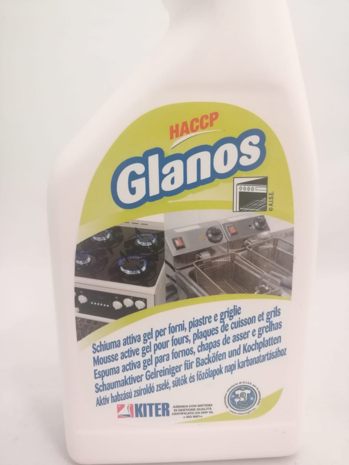 GLANOS KITER detergente in schiuma per la pulizia dei forni ml.700 ...